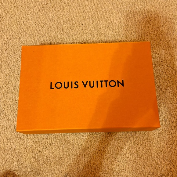 Louis Vuitton | Bags | Authentic Louis Vuitton Orange Box And Blue ...